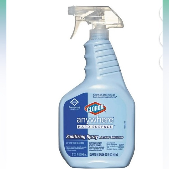 Clorox | Other | Clorox Anywhere Hard Surface Sanitizing Spray Cleaner ...